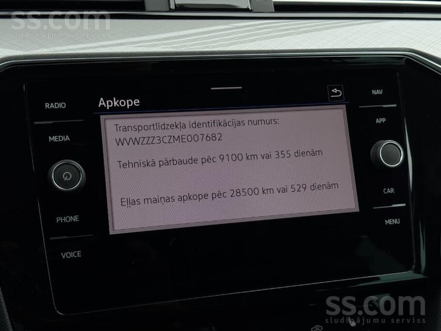 Pelēks Volkswagen Passat B8 2020 Valmiera, ar dzinēja tilpumu 1.50 L un nobraukumu 112 tūkst. km par 17900 €, foto 18 vietnē AUTOMOTO.COM.LV