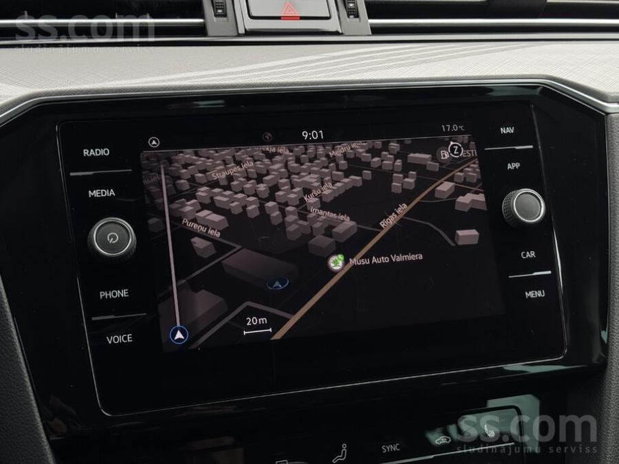 Pelēks Volkswagen Passat B8 2020 Valmiera, ar dzinēja tilpumu 1.50 L un nobraukumu 112 tūkst. km par 17900 €, foto 19 vietnē AUTOMOTO.COM.LV
