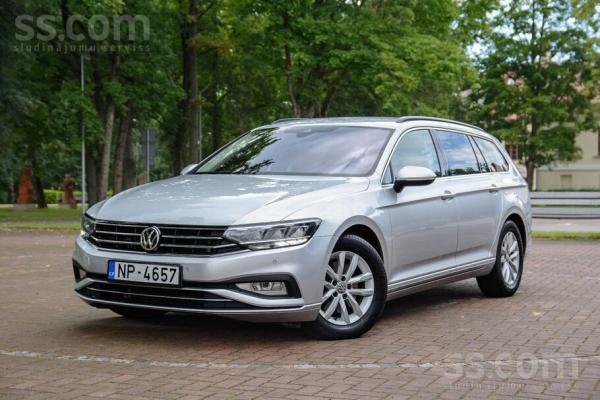 Grey Volkswagen Passat B8 2020 in Jelgava, with an engine capacity of 2.00 L and mileage of 197 thousand km for 14660 €, photo 1 on AUTOMOTO.COM.LV