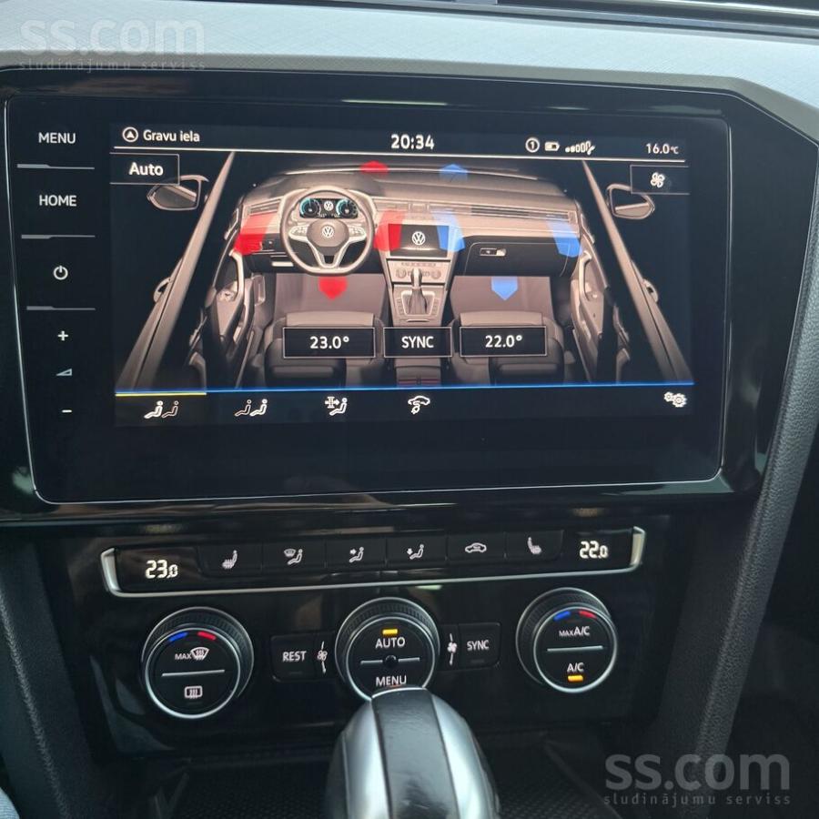 Pelēks Volkswagen Passat B8 2020 Rīga, ar dzinēja tilpumu 1.40 L un nobraukumu 148 tūkst. km par 18350 €, foto 15 vietnē AUTOMOTO.COM.LV