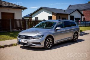 Grey Volkswagen Passat B8 2020 in Riga, with an engine capacity of 1.50 L and mileage of 111 thousand km for 14999 €, photo  on AUTOMOTO.COM.LV
