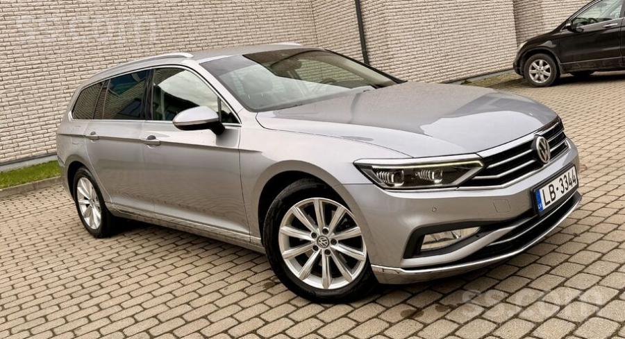 Grey Volkswagen Passat B8 2020 in Balvi, with an engine capacity of 2.00 L and mileage of 230 thousand km for 16450 €, photo 3 on AUTOMOTO.COM.LV