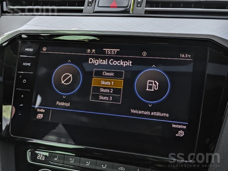 Серый Фольксваген Пассат Б8 2020 в Тукумс, объемом двигателя 2.00 л и пробегом 287 тыс. км за 13990 €, фото 16 на AUTOMOTO.COM.LV