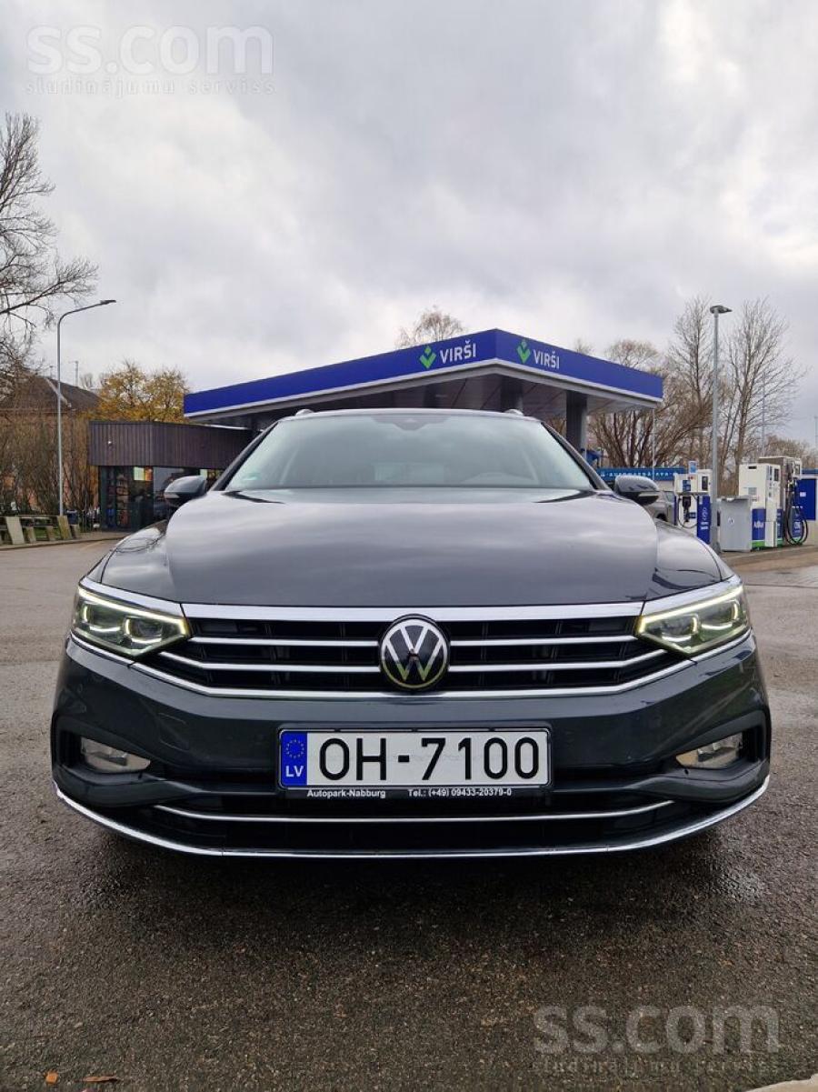 Pelēks Volkswagen Passat B8 2021 Rīga, ar dzinēja tilpumu 2.00 L un nobraukumu 159 tūkst. km par 18600 €, foto 8 vietnē AUTOMOTO.COM.LV