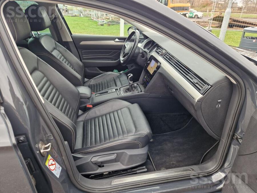Pelēks Volkswagen Passat B8 2021 Rīga, ar dzinēja tilpumu 2.00 L un nobraukumu 159 tūkst. km par 18600 €, foto 13 vietnē AUTOMOTO.COM.LV