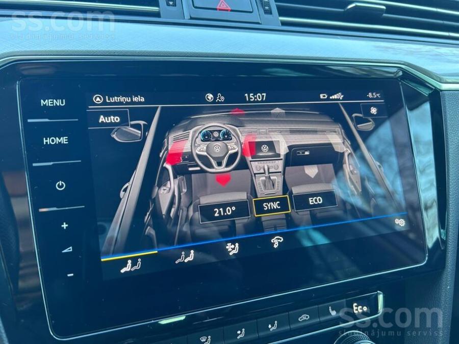 Pelēks Volkswagen Passat B8 2021 Rīga, ar dzinēja tilpumu 1.40 L un nobraukumu 101 tūkst. km par 19800 €, foto 18 vietnē AUTOMOTO.COM.LV