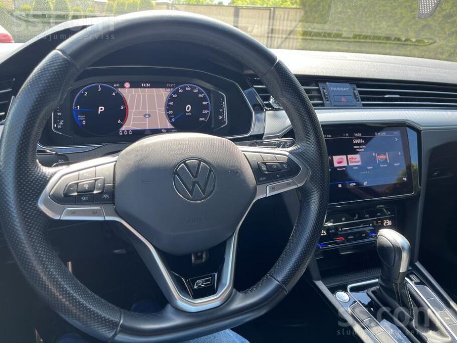 Grey Volkswagen Passat B8 2021 in Riga, with an engine capacity of 2.00 L and mileage of 242 thousand km for 21500 €, photo 7 on AUTOMOTO.COM.LV