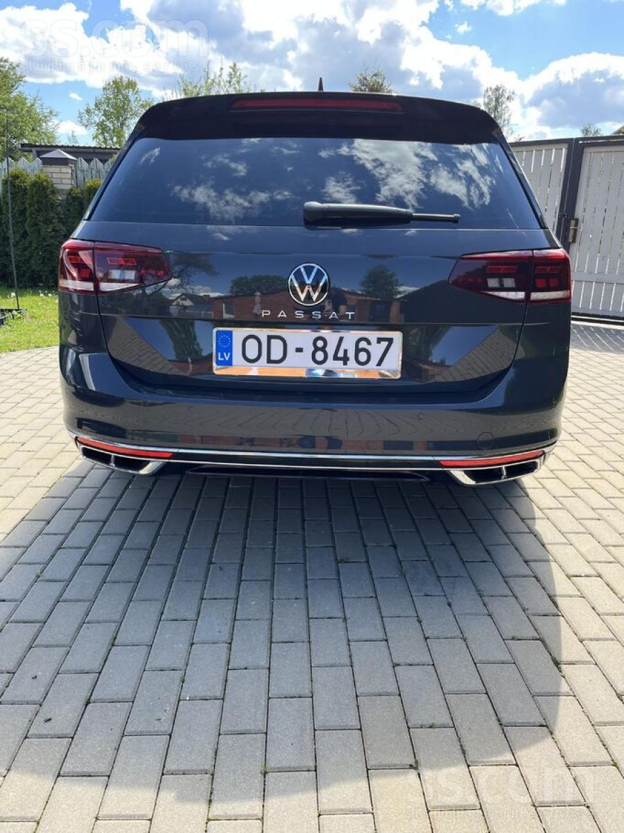 Grey Volkswagen Passat B8 2021 in Riga, with an engine capacity of 2.00 L and mileage of 242 thousand km for 21500 €, photo 26 on AUTOMOTO.COM.LV