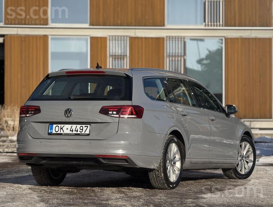 Pelēks Volkswagen Passat B8 2022 Rīga, ar dzinēja tilpumu 2.00 L un nobraukumu 195 tūkst. km par 15600 €, foto 7 vietnē AUTOMOTO.COM.LV