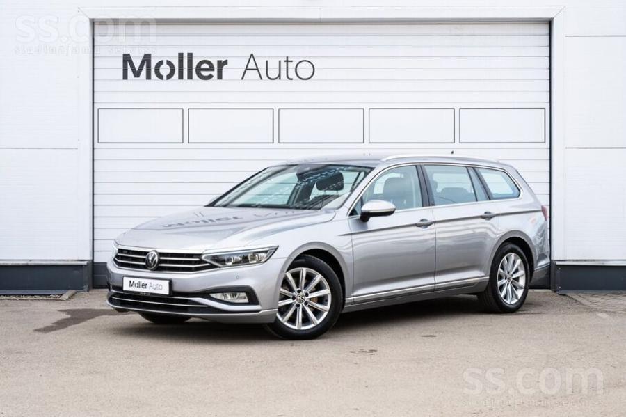 Grey Volkswagen Passat B8 2022 in Riga, with an engine capacity of 2.00 L and mileage of 158 thousand km for 22400 €, photo 1 on AUTOMOTO.COM.LV