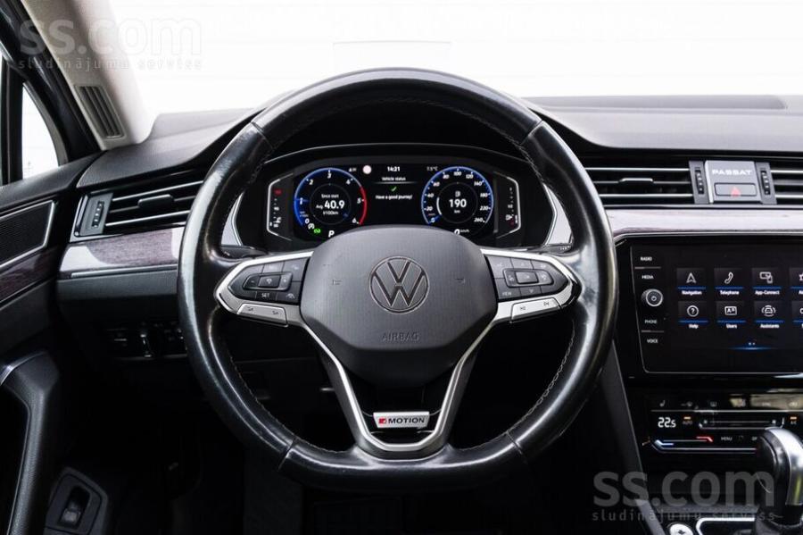 Grey Volkswagen Passat B8 2022 in Riga, with an engine capacity of 2.00 L and mileage of 158 thousand km for 22400 €, photo 27 on AUTOMOTO.COM.LV