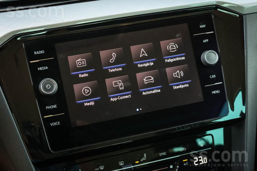 Pelēks Volkswagen Passat B8 2022 Tukums, ar dzinēja tilpumu 2.00 L un nobraukumu 191 tūkst. km par 16490 €, foto 15 vietnē AUTOMOTO.COM.LV