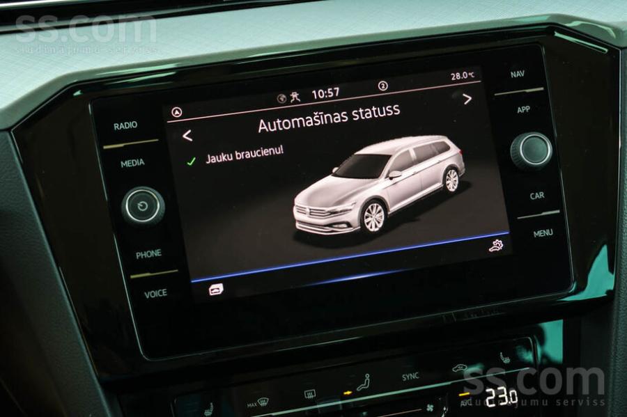 Pelēks Volkswagen Passat B8 2022 Tukums, ar dzinēja tilpumu 2.00 L un nobraukumu 191 tūkst. km par 16490 €, foto 18 vietnē AUTOMOTO.COM.LV