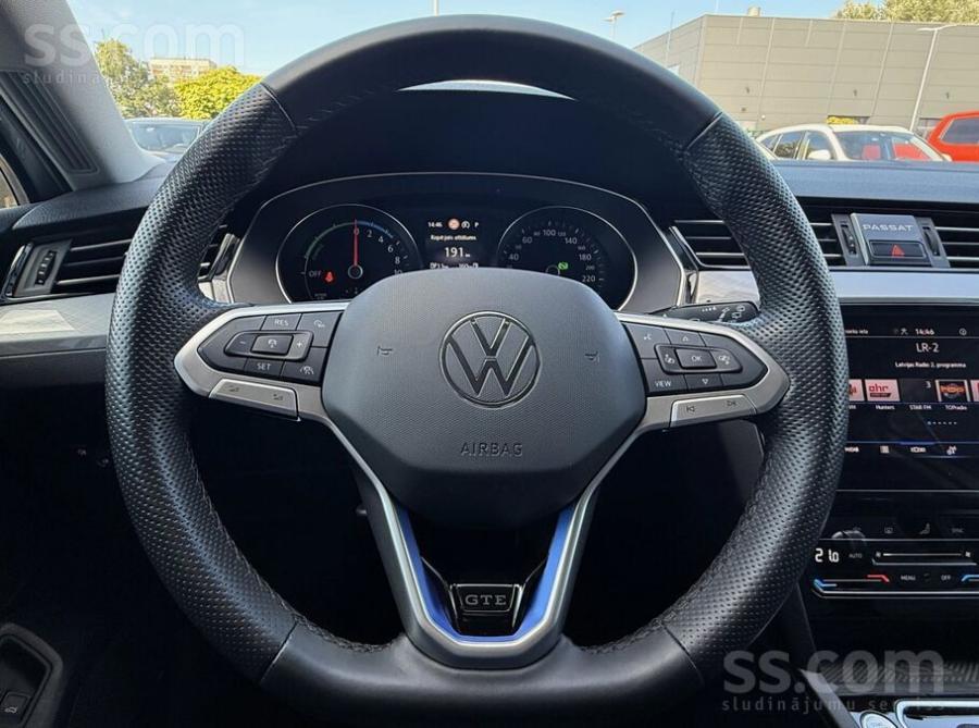 Pelēks Volkswagen Passat B8 2022 Rīga, ar dzinēja tilpumu 1.40 L un nobraukumu 156 tūkst. km par 17990 €, foto 11 vietnē AUTOMOTO.COM.LV