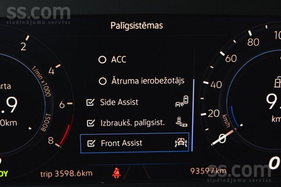 Pelēks Volkswagen Passat B8 2022 Ventspils, ar dzinēja tilpumu 1.40 L un nobraukumu 94 tūkst. km par 24900 €, foto 22 vietnē AUTOMOTO.COM.LV
