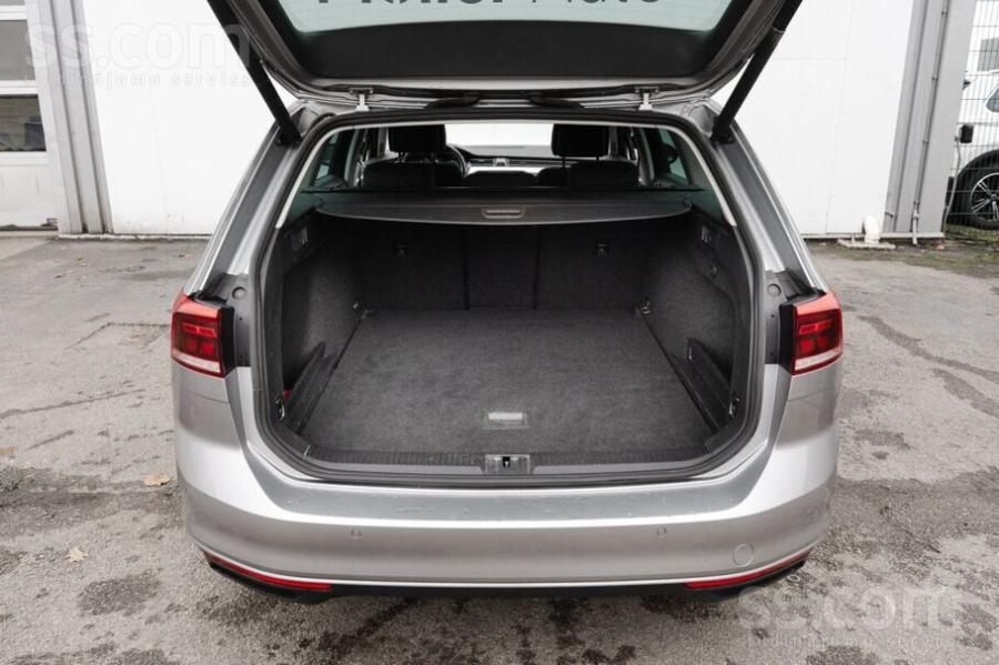 Grey Volkswagen Passat B8 2022 in Riga, with an engine capacity of 1.50 L and mileage of 112 thousand km for 17650 €, photo 28 on AUTOMOTO.COM.LV