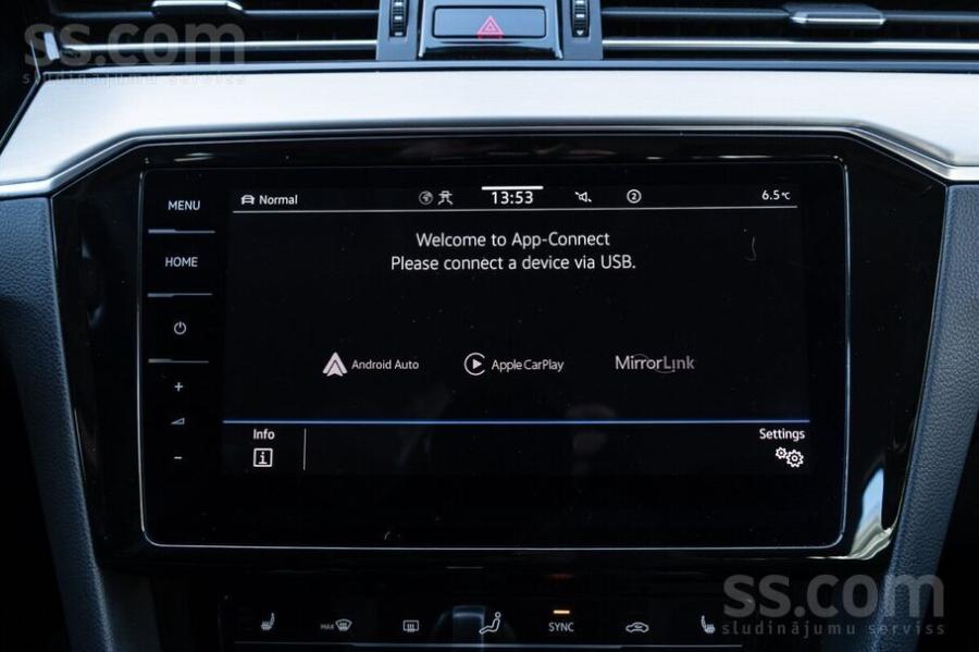 Pelēks Volkswagen Passat B8 2023 Rīga, ar dzinēja tilpumu 2.00 L un nobraukumu 128 tūkst. km par 22950 €, foto 13 vietnē AUTOMOTO.COM.LV
