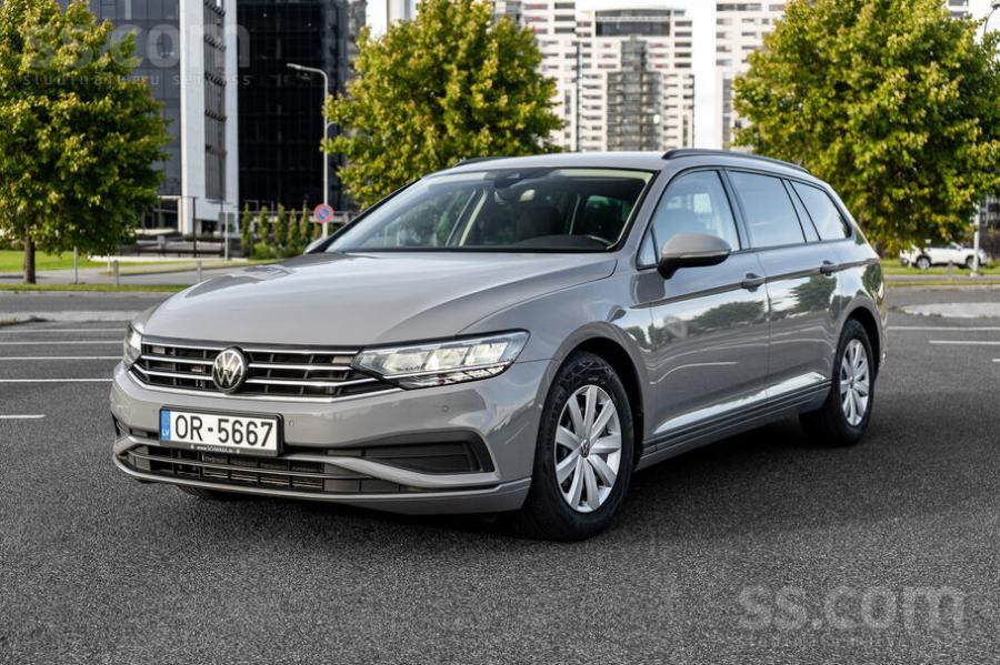 Grey Volkswagen Passat B8 2023 in Riga, with an engine capacity of 2.00 L and mileage of 113 thousand km for 19990 €, photo 4 on AUTOMOTO.COM.LV