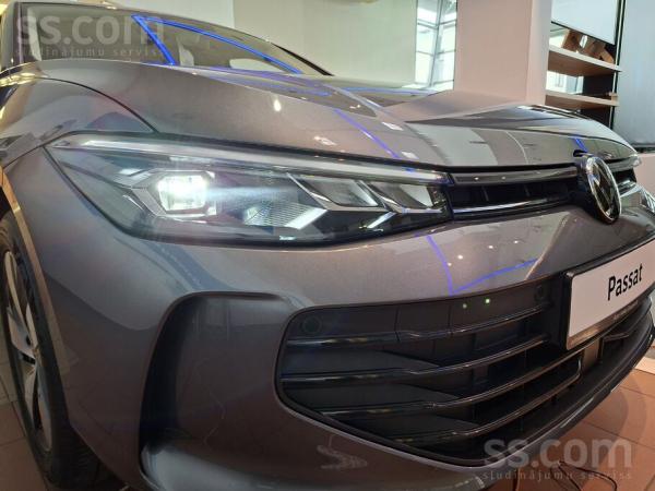 Pelēks Volkswagen Passat B8 2026 Daugavpils, ar dzinēja tilpumu 2.00 L un nobraukumu 10 tūkst. km par 33749 €, foto 2 vietnē AUTOMOTO.COM.LV