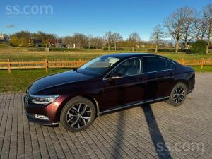 Red Volkswagen Passat B8 2015 in Valmiera, with an engine capacity of 1.40 L and mileage of 152 thousand km for 9995 €, photo 8 on AUTOMOTO.COM.LV