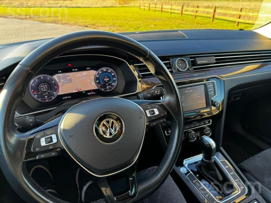 Red Volkswagen Passat B8 2015 in Valmiera, with an engine capacity of 1.40 L and mileage of 152 thousand km for 9995 €, photo 10 on AUTOMOTO.COM.LV