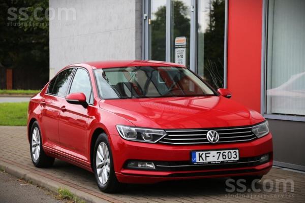 Sarkans Volkswagen Passat B8 2016 Rīga, ar dzinēja tilpumu 2.00 L un nobraukumu 296 tūkst. km par 7495 €, foto 5 vietnē AUTOMOTO.COM.LV
