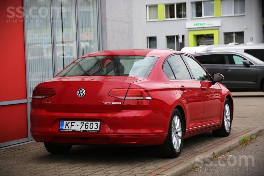 Sarkans Volkswagen Passat B8 2016 Rīga, ar dzinēja tilpumu 2.00 L un nobraukumu 296 tūkst. km par 7495 €, foto 7 vietnē AUTOMOTO.COM.LV