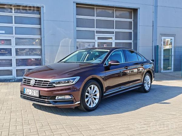 Red Volkswagen Passat B8 2018 in Liepaja, with an engine capacity of 1.40 L and mileage of 86 thousand km for 17500 €, photo 1 on AUTOMOTO.COM.LV