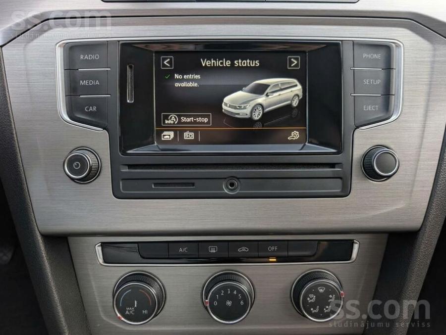Sarkans Volkswagen Passat B8 2015 Rīga, ar dzinēja tilpumu 1.60 L un nobraukumu 164 tūkst. km par 7500 €, foto 12 vietnē AUTOMOTO.COM.LV