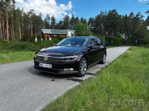 Sarkans Volkswagen Passat B8 2016 Rīga, ar dzinēja tilpumu 2.00 L un nobraukumu 202 tūkst. km par 11490 €, foto  vietnē AUTOMOTO.COM.LV