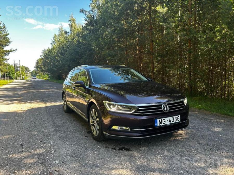 Sarkans Volkswagen Passat B8 2016 Rīga, ar dzinēja tilpumu 2.00 L un nobraukumu 213 tūkst. km par 8300 €, foto 3 vietnē AUTOMOTO.COM.LV
