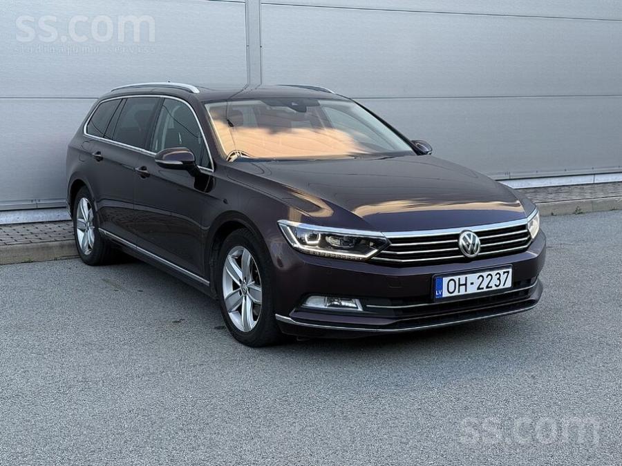 Sarkans Volkswagen Passat B8 2017 Rīga, ar dzinēja tilpumu 2.00 L un nobraukumu 260 tūkst. km par 9200 €, foto 3 vietnē AUTOMOTO.COM.LV