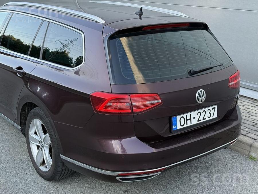 Sarkans Volkswagen Passat B8 2017 Rīga, ar dzinēja tilpumu 2.00 L un nobraukumu 260 tūkst. km par 9200 €, foto 11 vietnē AUTOMOTO.COM.LV