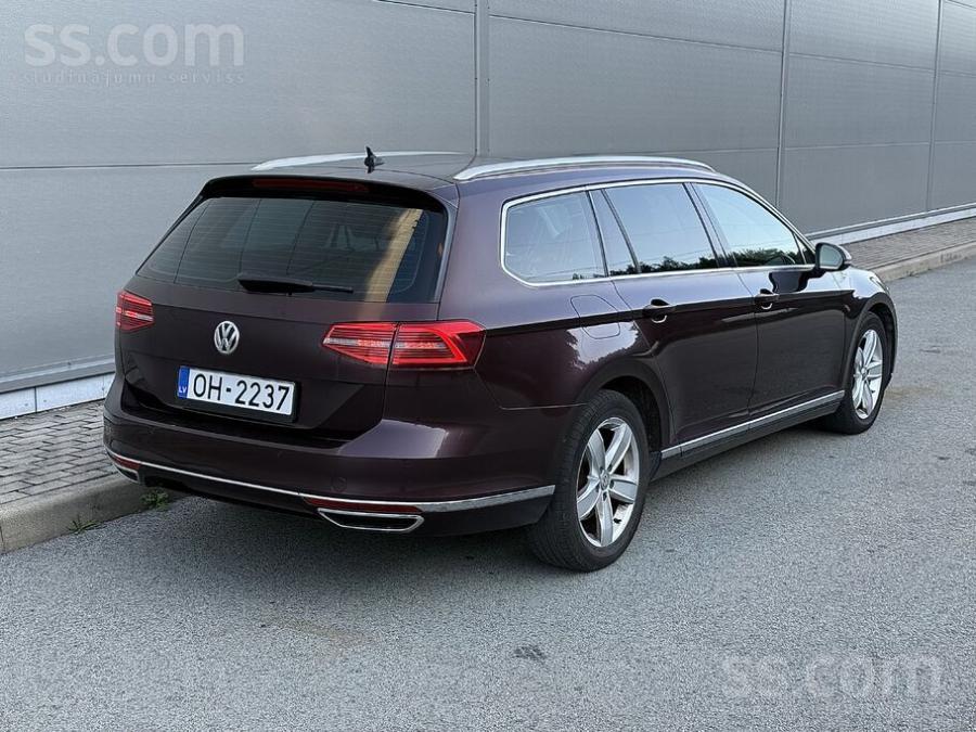 Sarkans Volkswagen Passat B8 2017 Rīga, ar dzinēja tilpumu 2.00 L un nobraukumu 260 tūkst. km par 9200 €, foto 13 vietnē AUTOMOTO.COM.LV