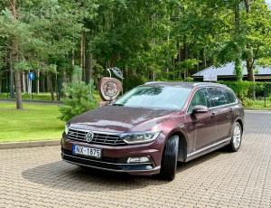 Sarkans Volkswagen Passat B8 2018 Rīga, ar dzinēja tilpumu 2.00 L un nobraukumu 188 tūkst. km par 13500 €, foto  vietnē AUTOMOTO.COM.LV