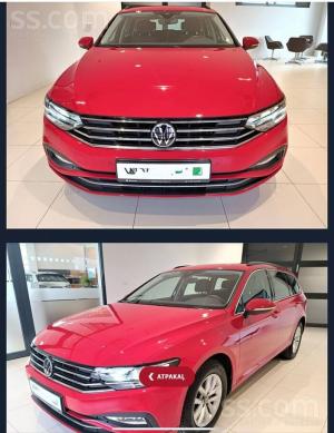 Red Volkswagen Passat B8 2020 in Riga, with an engine capacity of 2.00 L and mileage of 97 thousand km for 20500 €, photo 3 on AUTOMOTO.COM.LV