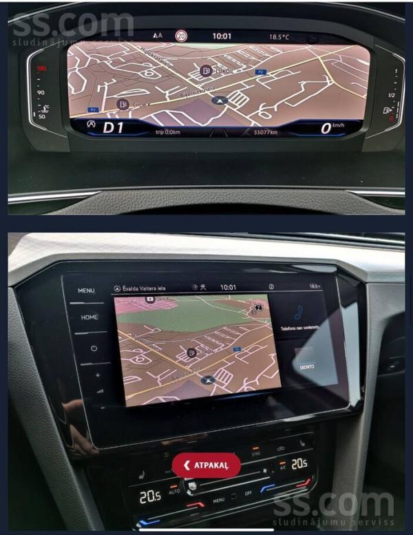 Sarkans Volkswagen Passat B8 2020 Rīga, ar dzinēja tilpumu 2.00 L un nobraukumu 97 tūkst. km par 20500 €, foto 6 vietnē AUTOMOTO.COM.LV