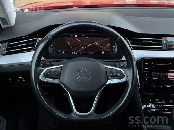 Sarkans Volkswagen Passat B8 2021 Valmiera, ar dzinēja tilpumu 2.00 L un nobraukumu 222 tūkst. km par 14500 €, foto 9 vietnē AUTOMOTO.COM.LV