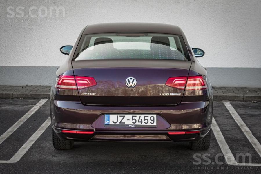 Volkswagen Passat B8 2015 in Riga, with an engine capacity of 2.00 L and mileage of 337 thousand km for 8995 €, photo 6 on AUTOMOTO.COM.LV