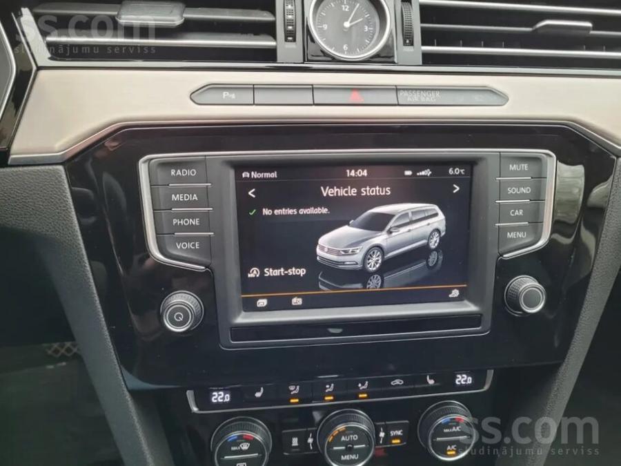 Volkswagen Passat B8 2015 Jēkabpils, ar dzinēja tilpumu 2.00 L un nobraukumu 293 tūkst. km par 10350 €, foto 15 vietnē AUTOMOTO.COM.LV
