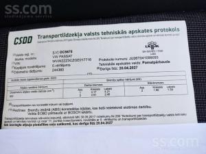 Volkswagen Passat B8 2015 Jūrmala, ar dzinēja tilpumu 2.00 L un nobraukumu 250 tūkst. km par 8995 €, foto 17 vietnē AUTOMOTO.COM.LV