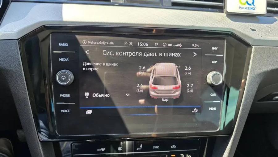 Volkswagen Passat B8 2021 in Riga, with an engine capacity of 2.00 L and mileage of 257 thousand km for 13950 €, photo 8 on AUTOMOTO.COM.LV