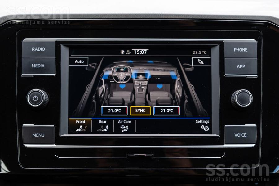 Volkswagen Passat B8 2022 in Riga, with an engine capacity of 1.50 L and mileage of 75 thousand km for 17700 €, photo 18 on AUTOMOTO.COM.LV