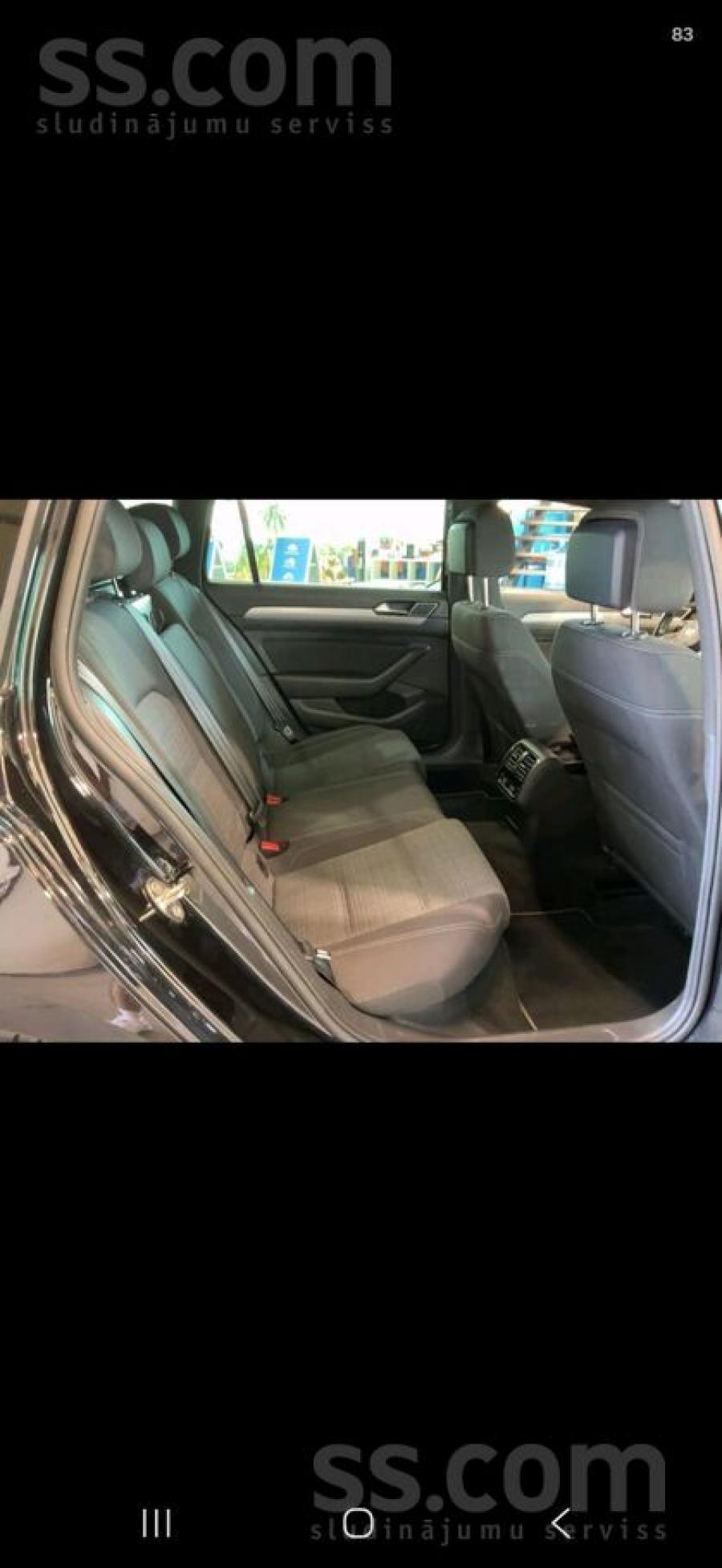 Violet Volkswagen Passat B8 2020 in Riga, with an engine capacity of 2.00 L and mileage of 330 thousand km for 12999 €, photo 10 on AUTOMOTO.COM.LV