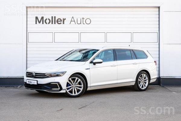 White Volkswagen Passat B8 2020 in Riga, with an engine capacity of 1.40 L and mileage of 73 thousand km for 21950 €, photo 1 on AUTOMOTO.COM.LV