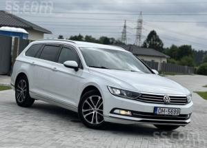White Volkswagen Passat B8 2016 in Riga, with an engine capacity of 2.00 L and mileage of 298 thousand km for 8001 €, photo  on AUTOMOTO.COM.LV