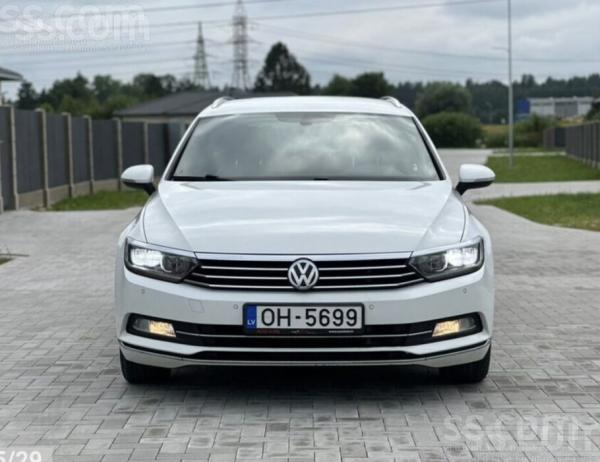 Balts Volkswagen Passat B8 2016 Rīga, ar dzinēja tilpumu 2.00 L un nobraukumu 298 tūkst. km par 8001 €, foto 5 vietnē AUTOMOTO.COM.LV