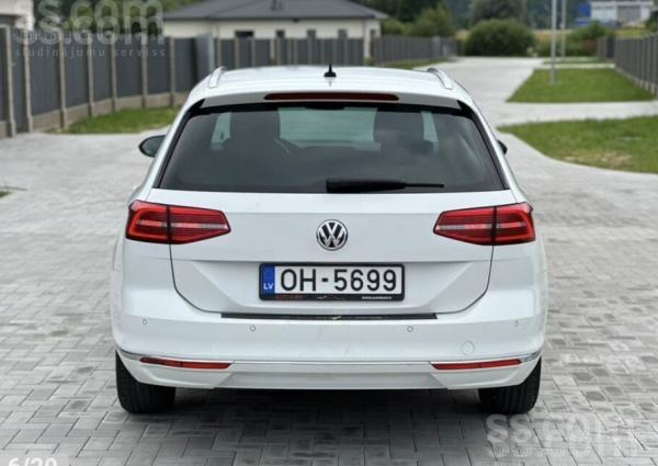 Balts Volkswagen Passat B8 2016 Rīga, ar dzinēja tilpumu 2.00 L un nobraukumu 298 tūkst. km par 8001 €, foto 6 vietnē AUTOMOTO.COM.LV
