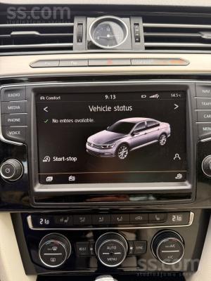 White Volkswagen Passat B8 2015 in Liepaja, with an engine capacity of 2.00 L and mileage of 328 thousand km for 11300 €, photo 9 on AUTOMOTO.COM.LV