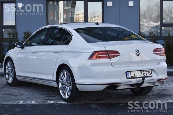 White Volkswagen Passat B8 2015 in Riga, with an engine capacity of 1.80 L and mileage of 202 thousand km for 10200 €, photo 3 on AUTOMOTO.COM.LV